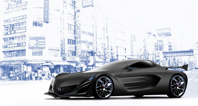 Batmobil Mazda? - ClubJapo - ClubJapo