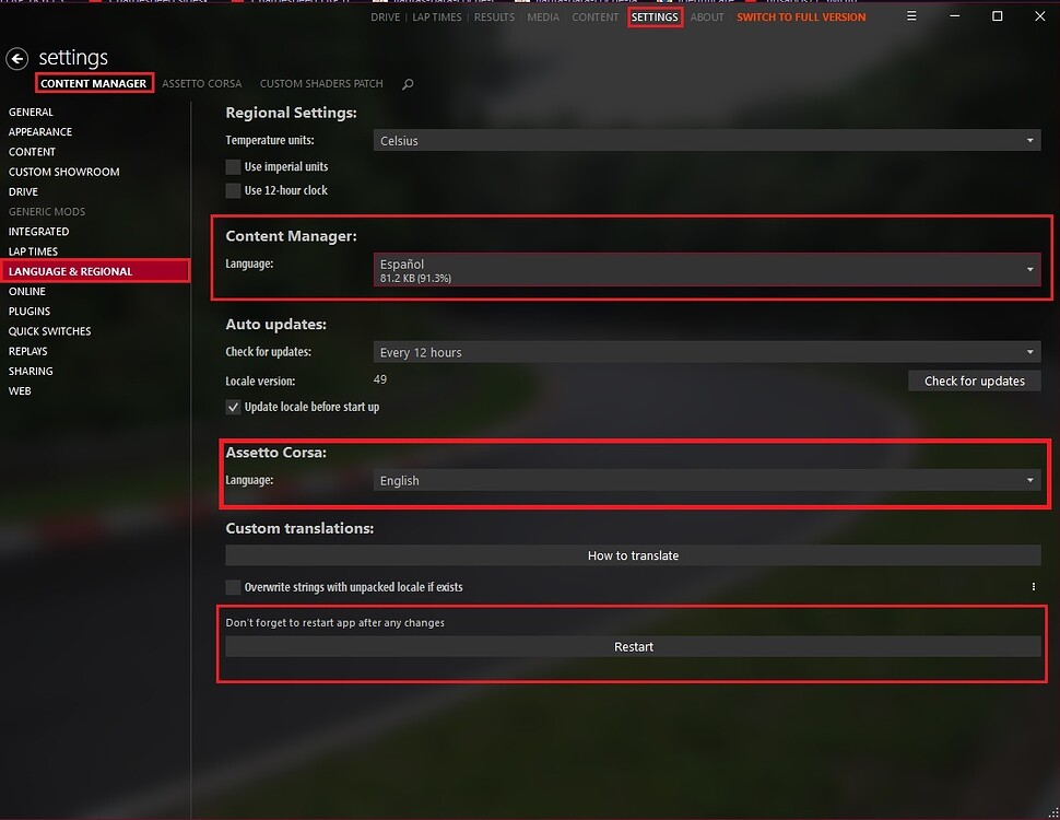 Guía de instalación y uso de Assetto Corsa + Content Manager - Simracing - ClubJapo