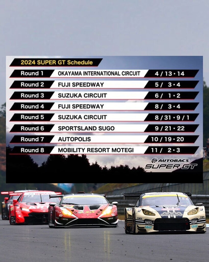 SuperGT Autobacs 2024 - ClubJapo - ClubJapo