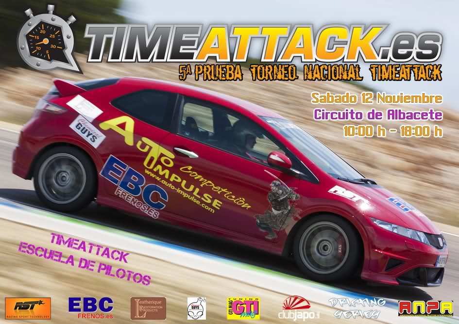 5ª Prueba TimeAttack: 12 Noviembre en Albacete - Comunidad - ClubJapo