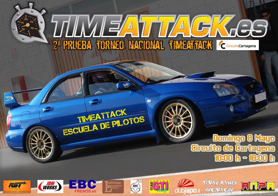 2ª Prueba TimeAttack: Cartagena 8 Mayo - Comunidad - ClubJapo